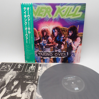 Overkill ‎– Taking Over Japan LP OBI VINYL Atlantic ‎– P-13502 | eBay