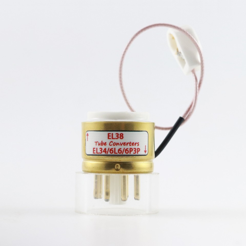 One Gold plated EL38 to EL34 6L6 6P3P Vacuum tube convert socket | eBay