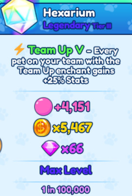 🌈 Bubble Gum Simulator INFINITY 💥 Hexarium Pet 🌟 - BGSI Roblox 🚀 | eBay