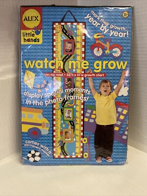 Watch Me Grow Kids Photo Growth Wall Chart “On My Road” 43"h X 10"w | eBay