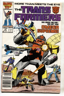 Transformers #19-1986-1st appearance of OMEGA SUPREME-comic book | eBay