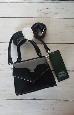 NEW! Wild Fable Mini handbag shoulder Bag Small Purse. Black Color | eBay