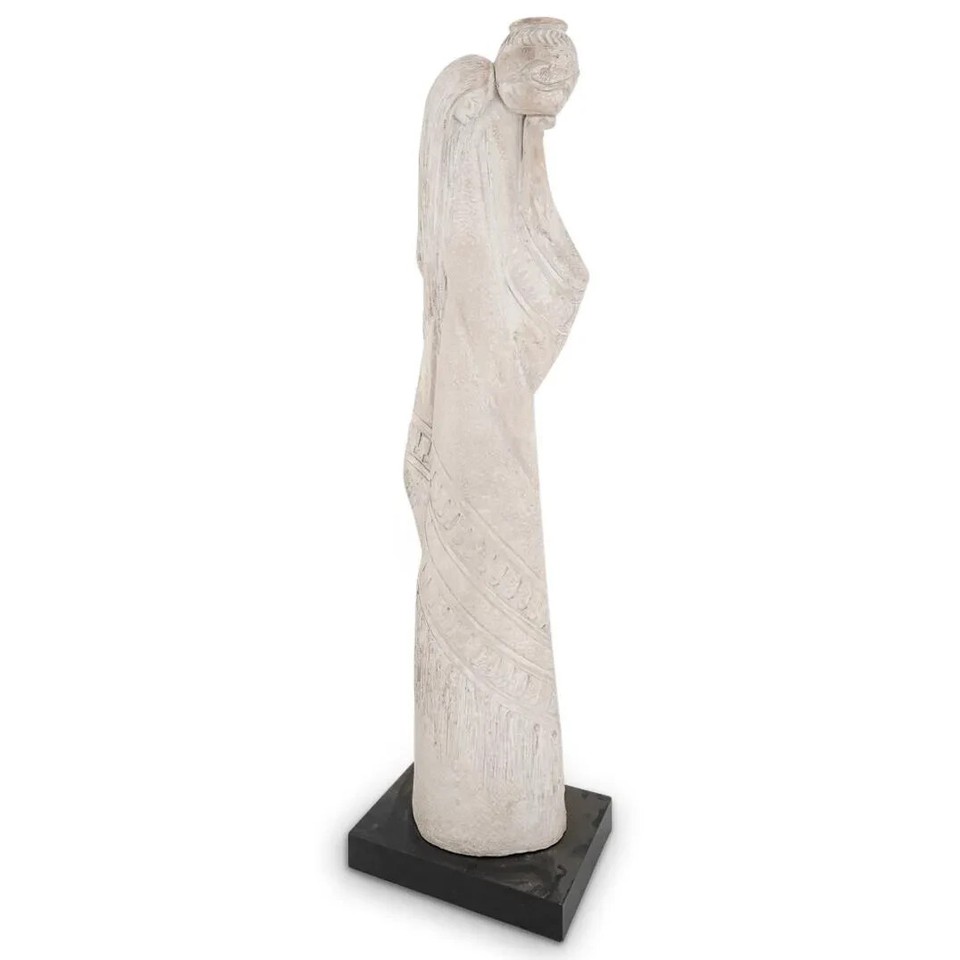 Austin Productions Terra Cotta Acoma Woman W Vase Statue | eBay