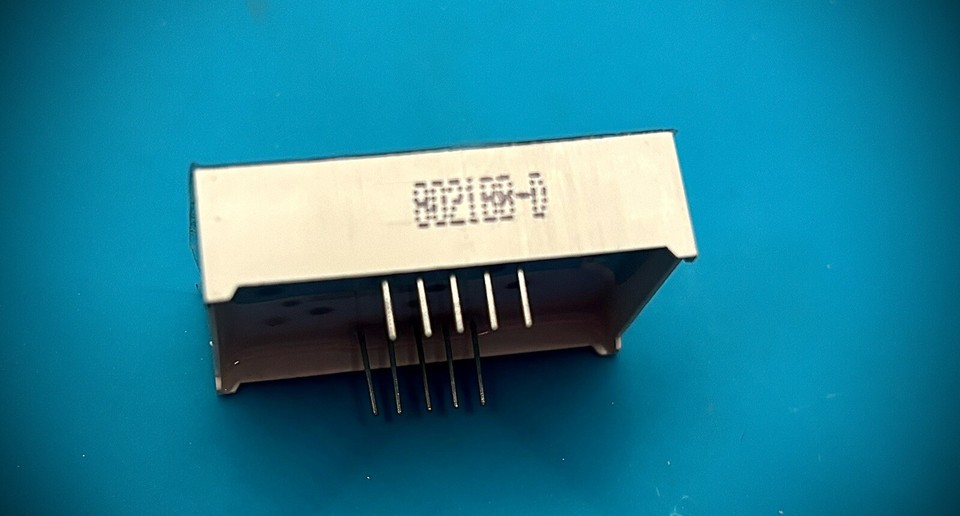 7 Segment 2 Bit LED Display Common Anode USA Shipping 3.3v (blue) | eBay