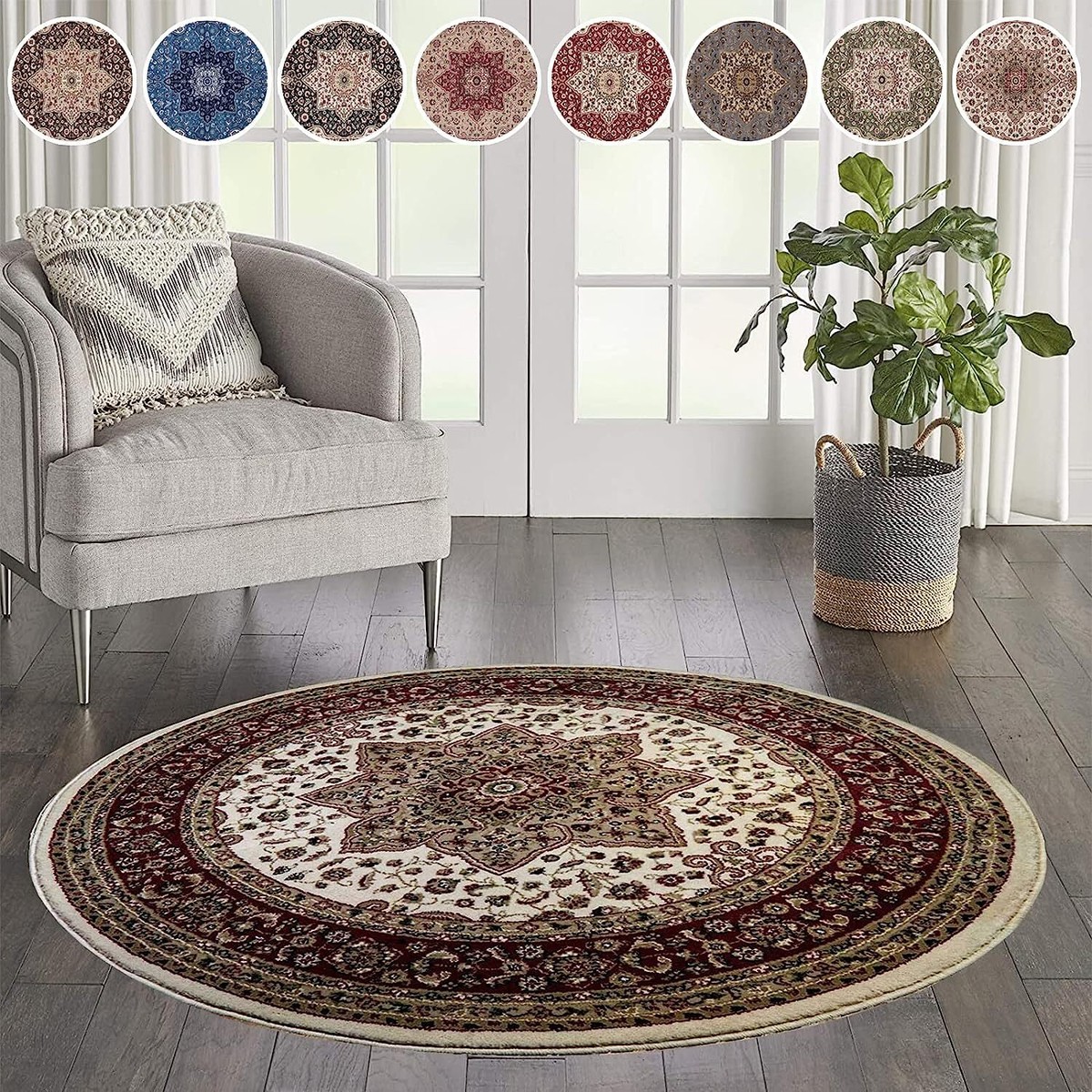 Round Bedroom Rugs Goldfish Bowl Style Round Rug | Round Rugs | Rugs R