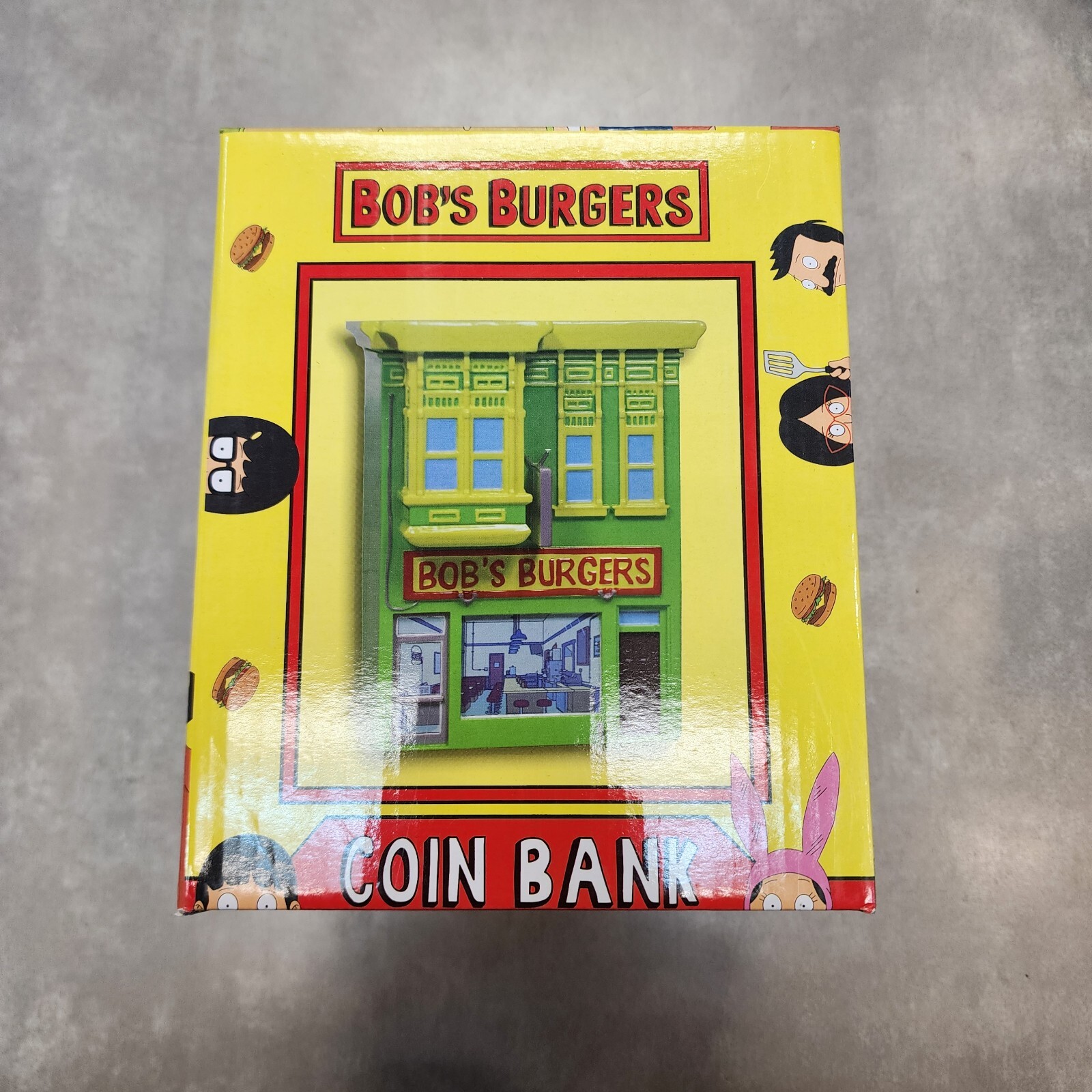2020 Bobs Burgers Coin Bank New In Package | eBay