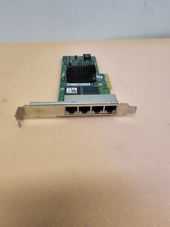Dell Intel I350-T4 Quad Port 1Gbps PCIe Network Interface Card 0NWK2 | eBay