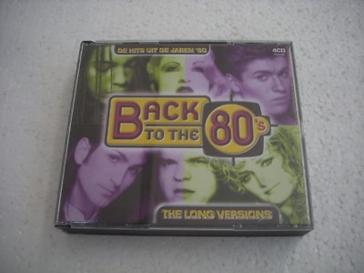 BACK TO THE 80'S - THE LONG VERSIONS / VARIOUS ARTISTS 4cd made in ...