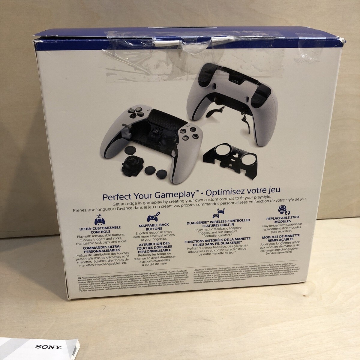 Machinist Blocks PlayStation DualSense Edge Wireless Controller - White ...