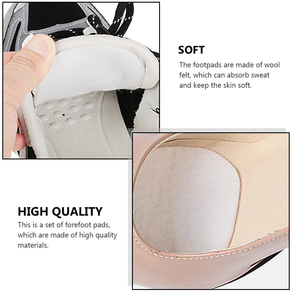 5 Pairs Gel Metatarsal Pads Tongue Sticker Shoe Inserts Floor Mat ...