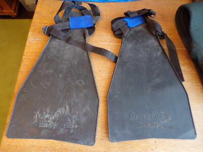 TubenFin by Trout Traps Strap Style Fins for Float Tube Fishing - Fits ...