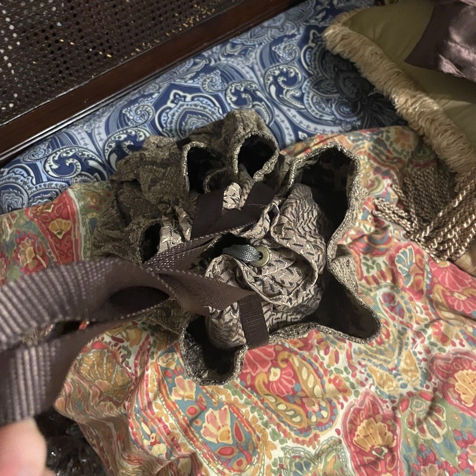 Offhand Designs Knitting Crochet Project Bag 6 Pockets reversible Caddy ...