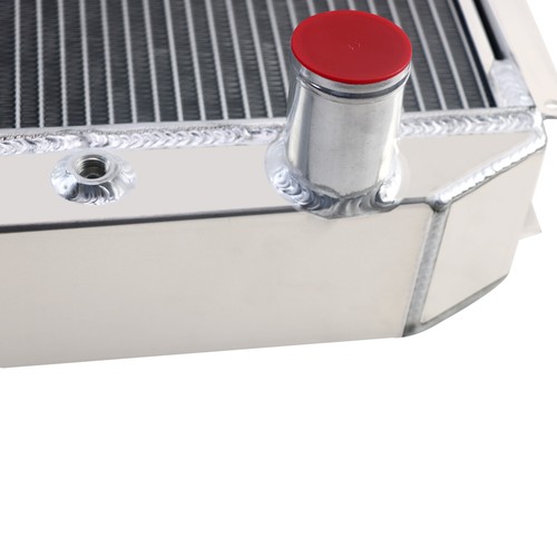 Aluminum 3 Row Radiator For 1953-1956 1955 Ford F100 F250 F350 Chevy V8 ...