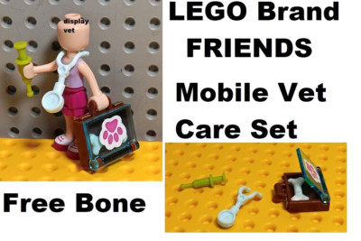 New LEGO Vet Animal Doctor Set HOUSE CALLS Medical Bag Gear MOBILE ...