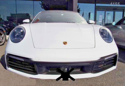 Quick-Release Front License Plate 2020-24 Porsche 911 Carrera S Targa w ...