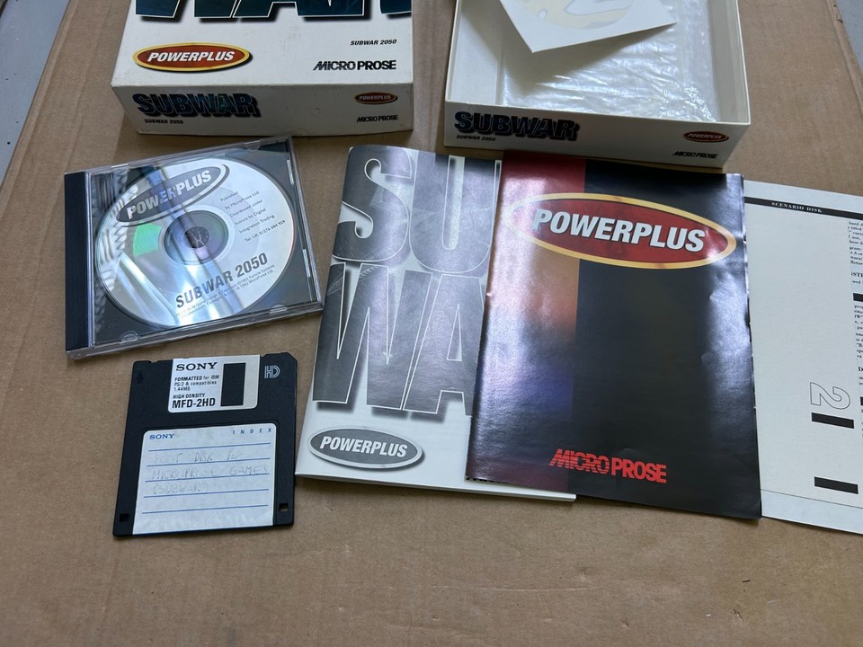 SubWar 2050 PC Big Box - Sub War MicroPose submarine (Free P+P) | eBay UK