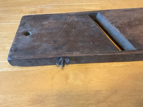 Vintage 16” Wooden Cabbage Slicer, Single-Blade Adjustable Mandolin | eBay