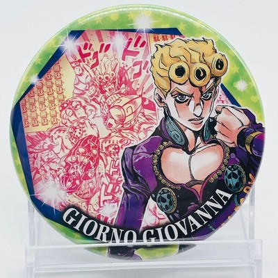 JoJo's Bizarre Adventure Collection Can Badge HEROES Giorno Giovanna | eBay