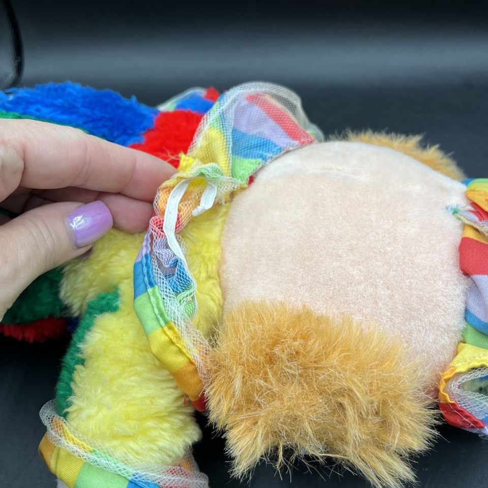 Vintage 1989 Cuddle Wit Creation Circus Clown Doll Rainbow Plush Toy | eBay