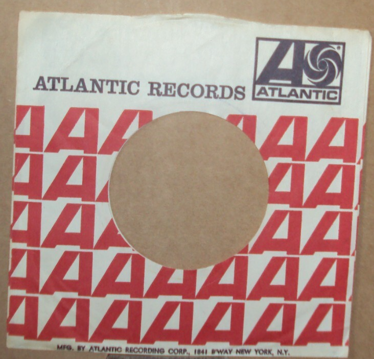 "Atlantic","Company Sleeve","Original","45rpm","7inch","Record,"Vintage ...