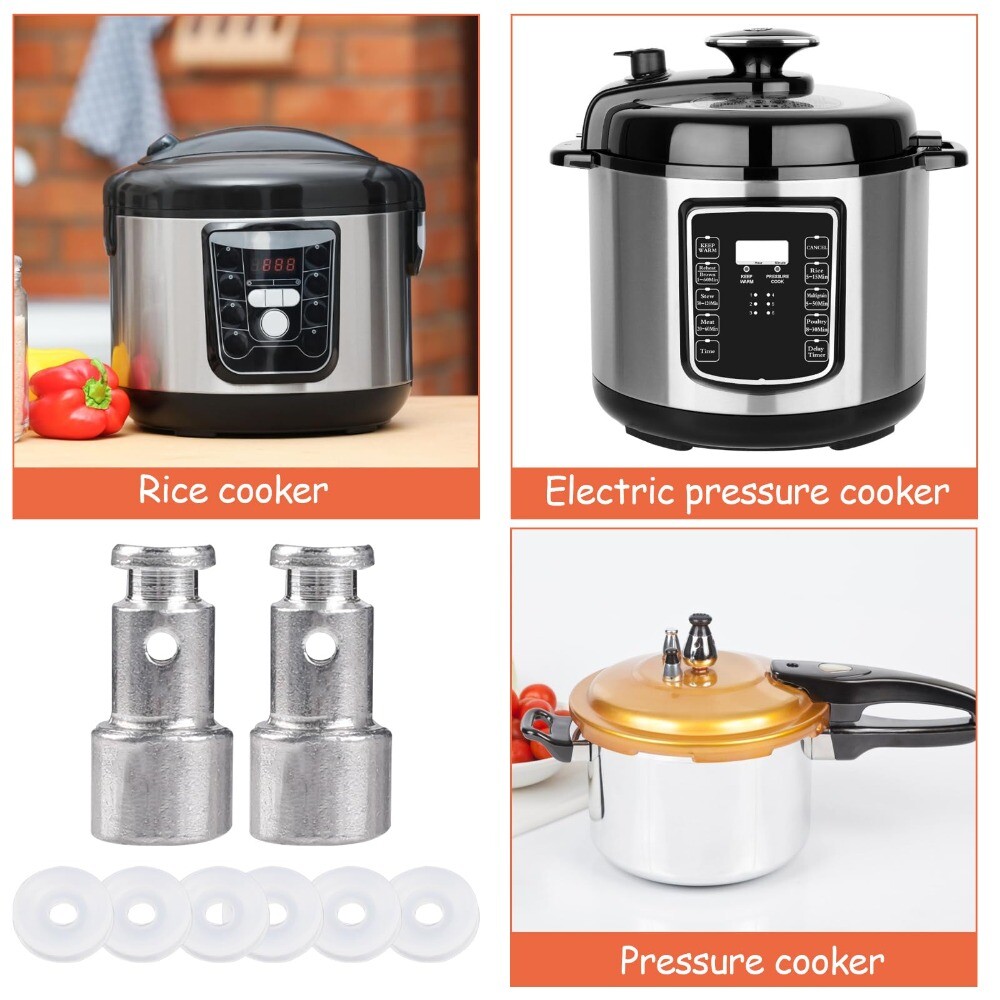 4 Pack Universal Floater Valve Heavy Duty Pot Replacement Parts Cooking ...