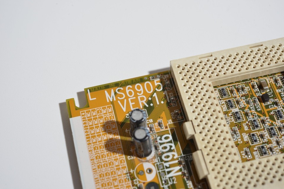 MSI MS-6905 Rev 1.1 Socket 370 FC-PGA to Slot 1 CPU Adapter Converter ...