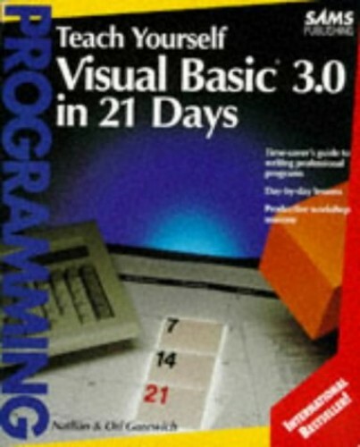 Sams Teach Yourself Visual Basic 3.0 in 21 days by Gurewich, Ori ...