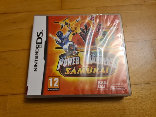 Power Rangers Samurai Nintendo DS Ban Dai video game resealed v good ...