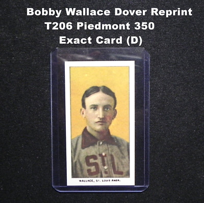 BOBBY WALLACE Dover Reprint Piedmont _ Exact Card (D) in Mini-Top ...