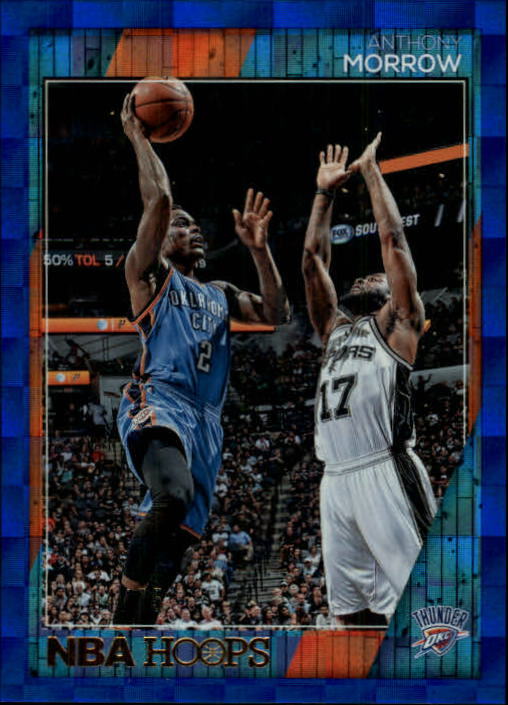 2016-17 Panini NBA Hoops - Blue Checkerboard #242 Anthony Morrow /75 ...