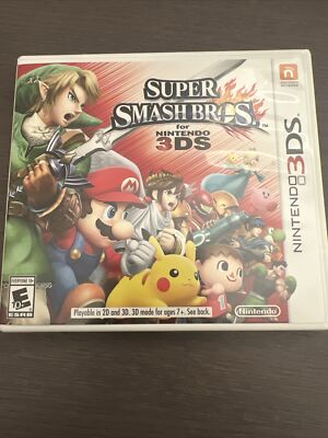 Super Smash Bros. Nintendo 3DS 2014 Complete CIB With Manual Tested ...