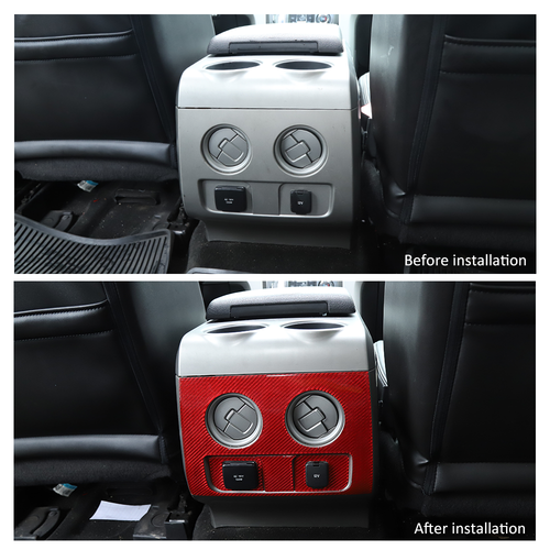 Rear Air Condition Vent Outlet Trim Cover Sticker for Ford F150 09-14 ...