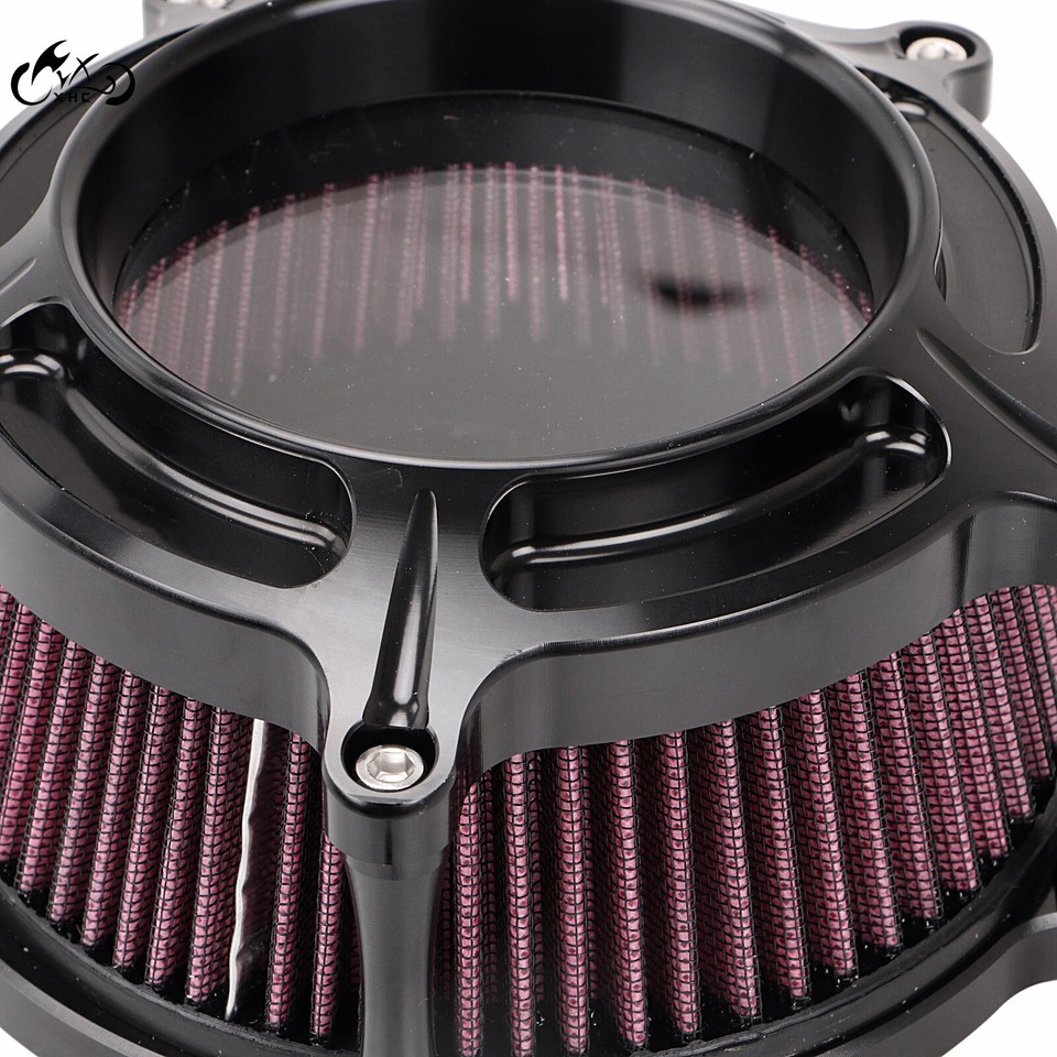 Air Cleaner Red Intake Filter Kit For Harley Electra Road Glide Softail ...