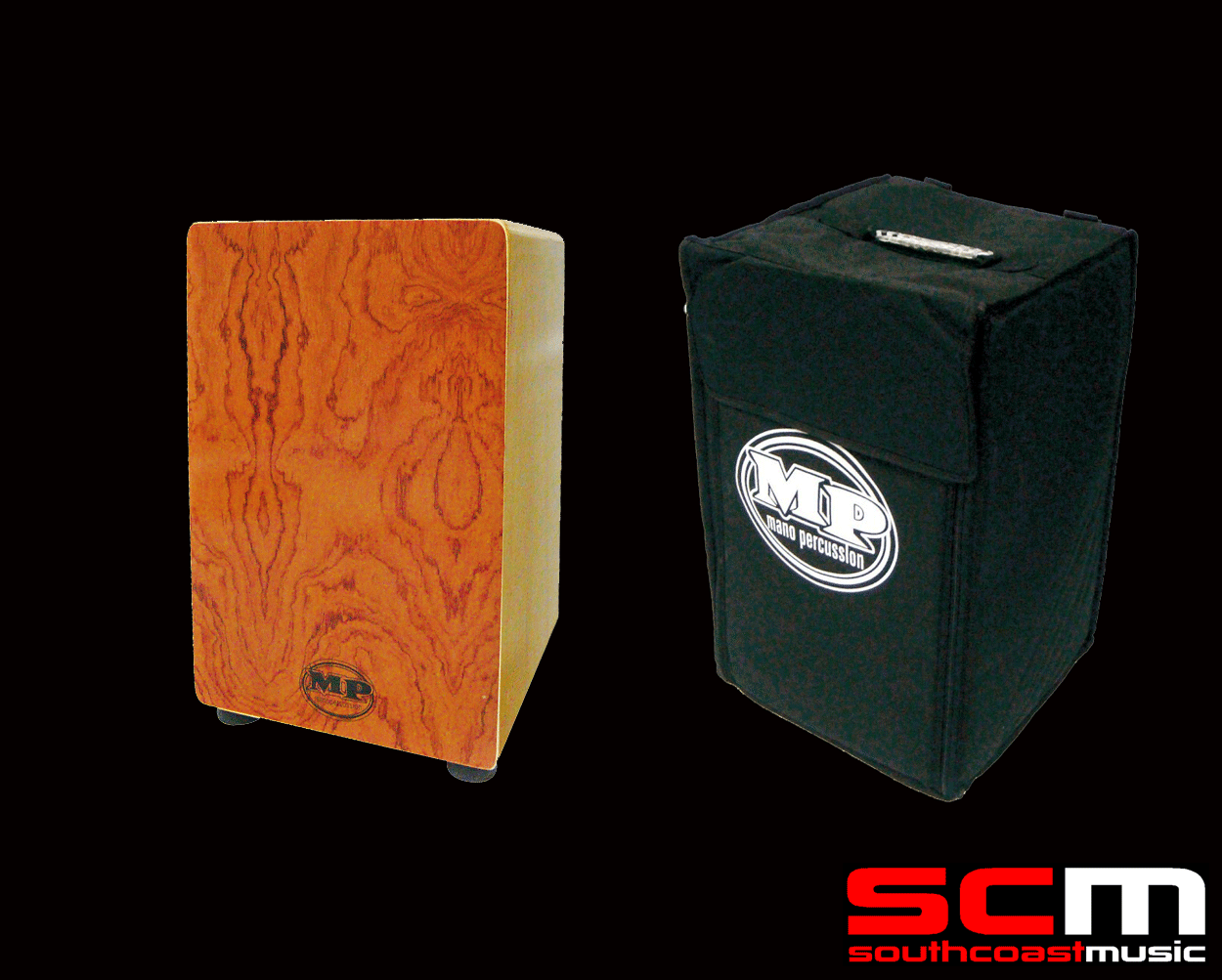 CAJON MP985 NATURAL WOODEN RHYTHM BOX DRUM MANO PERCUSSION MATCHING ...