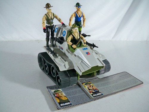 K24i05441 TRIPLE T TANK W/ SGT SLAUGHTER x 3 COMPLETE 1986 GI JOE ...