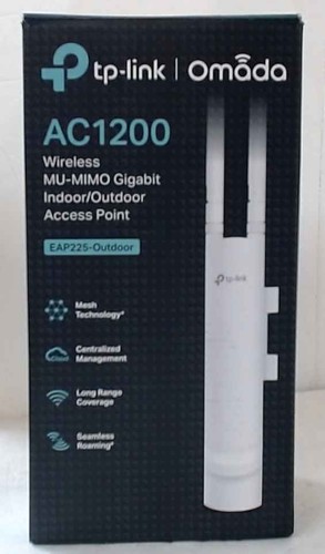NEW OPEN BOX TP-Link EAP225 Omada AC1200 Wireless Outdoor Access Point ...