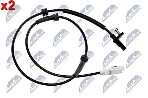 2x Rear ABS Speed Sensor For CITROEN C4 PEUGEOT 5008 06-18 4545E8 | eBay