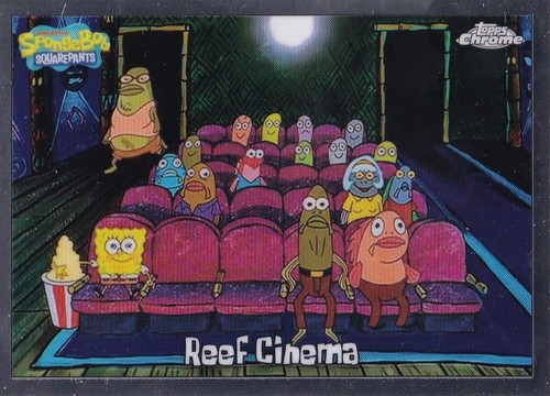 REEF CINEMA TOPPS CHROME SPONGEBOB SQUAREPANTS BASE CARD #132 2025 25 ...