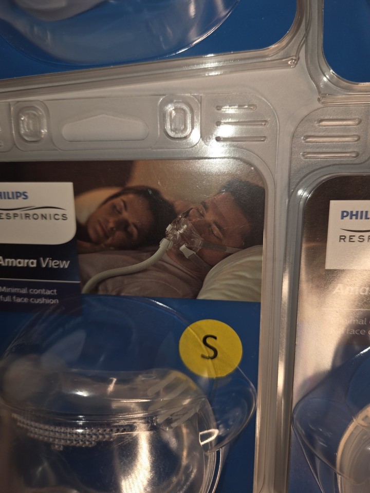 Amara View Face Mask Cushion Phillips Respironics Size Small 1090692 ...