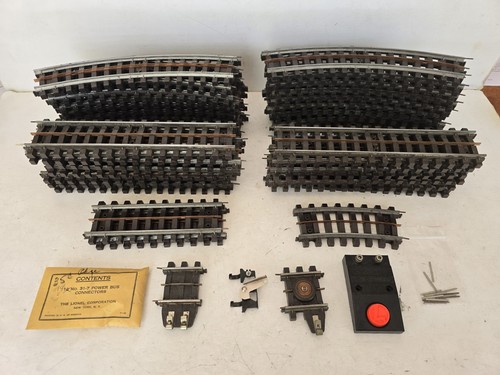 LARGE LIONEL POSTWAR SUPER O TRACK LOT *PLEASE READ DESCRIPTION * | eBay