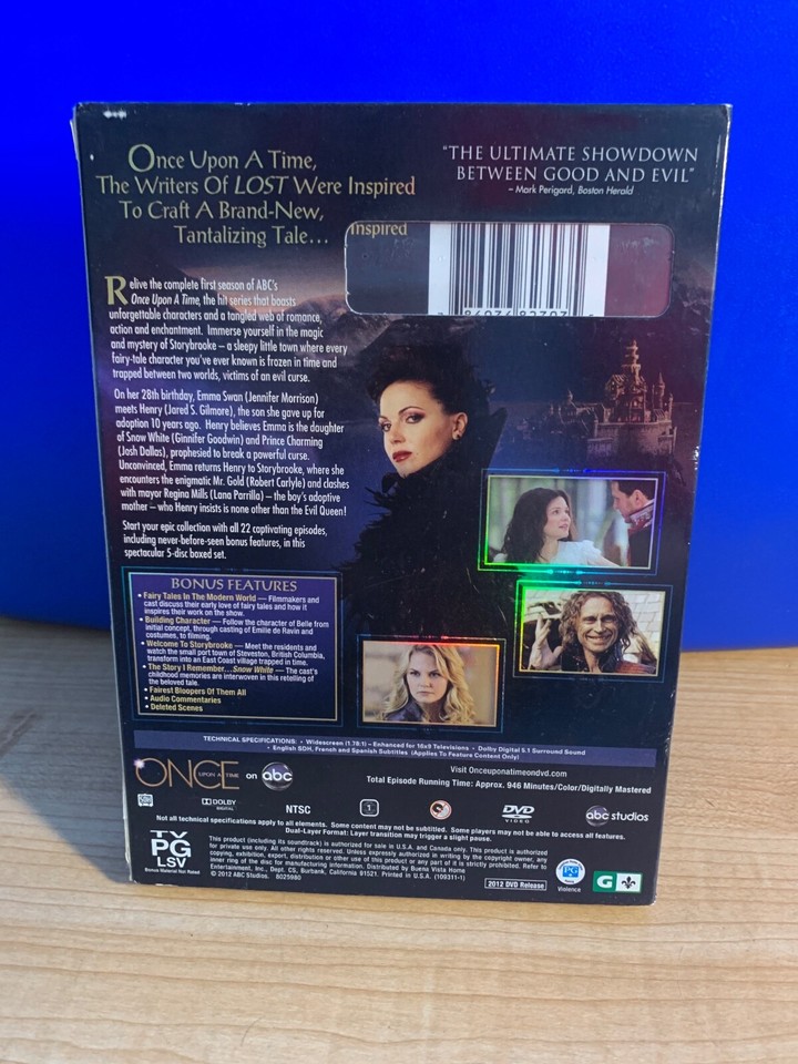 Once Upon a Time “Complete 1st Season” (DVD) 16x9……....……BRAND NEW ...