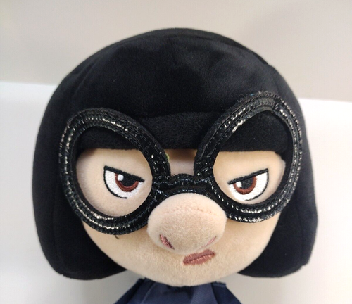 Disney Edna Mode Plush Pixar The Incredibles 2 Stuffed Doll Figure 12 ...