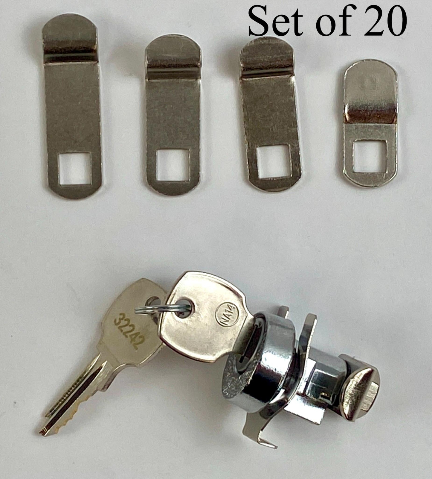 C8735 Mailbox Lock Multi Cam Universal 5 Cams 2 Keys 881322 Aluminum ...