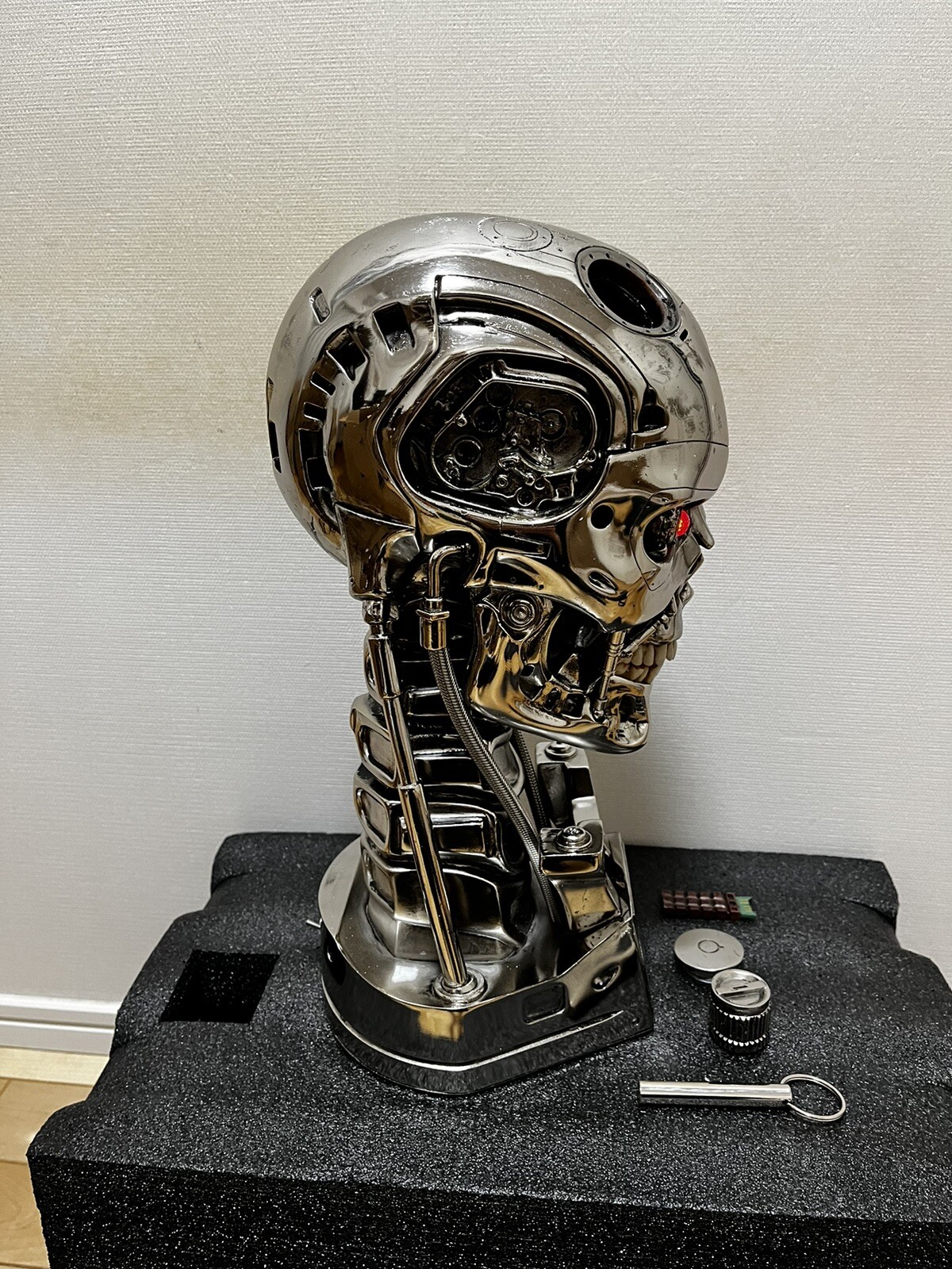 Terminator 2 T-800 Endoskull Life Size Bust Used From Japan | eBay