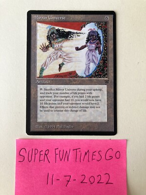 Magic The Gathering MTG - Mirror Universe - LEGENDS - Light Play ...