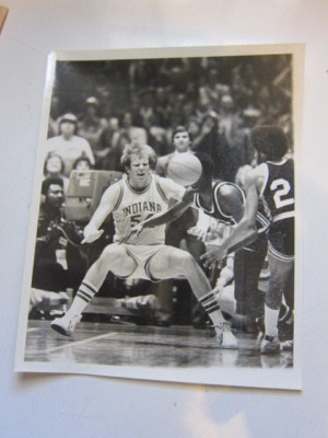 Kent Benson Indiana fouled by Wayman Britt NCAA basketball 8x10 photo ...