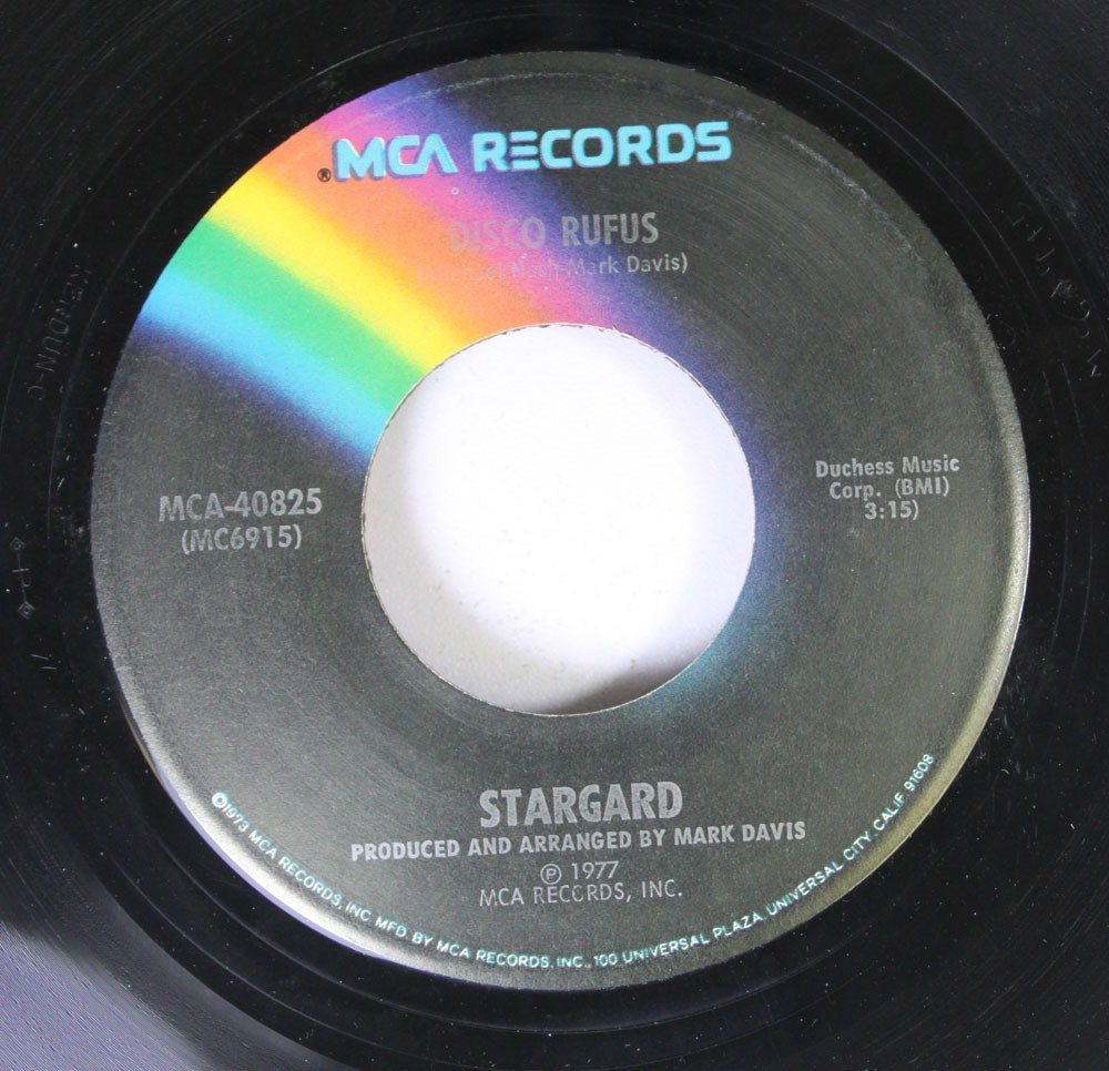 Rock 45 Stargard - Disco Rufus / Theme Song From "Which Way Is Up" On ...