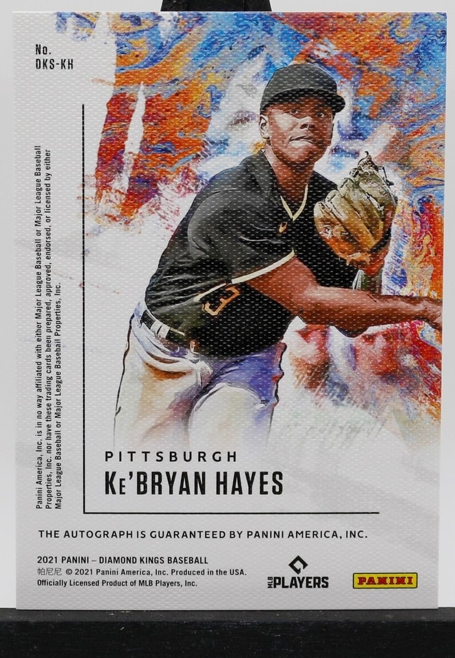 2021 Panini Diamond Kings Ke'Bryan Hayes DK Signatures Auto RC FOTL Red ...