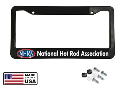National Hot Rod Association NHRA V8 Turbo Drag Race Car License Plate ...