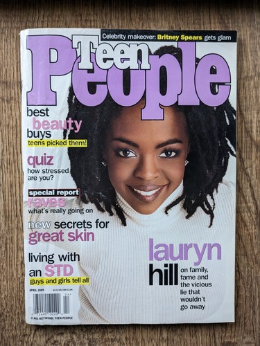 Teen People Magazine Vintage April 1999, Lauryn Hill | eBay